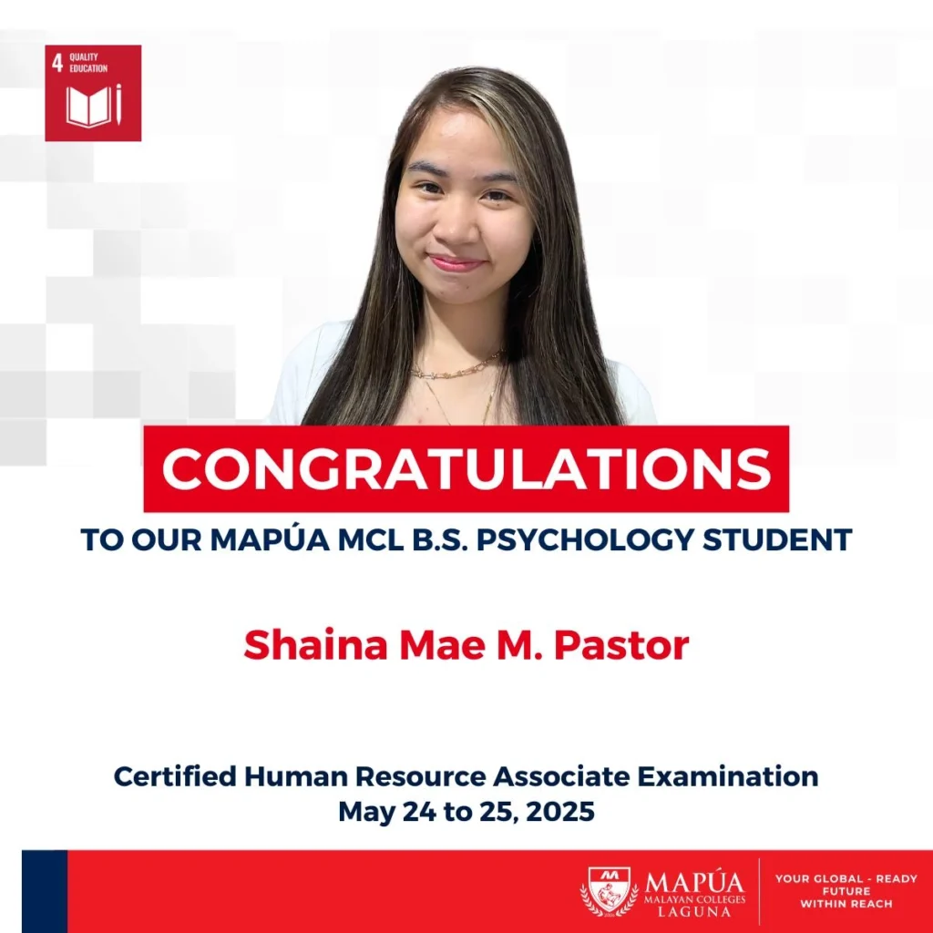 Mapúa MCL obtains new Certified Human Resource Associate (CHRA) in May ...